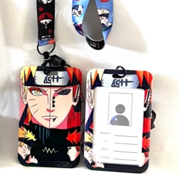 Other | Naruto Lanyard With Id Card Holder | Poshmark